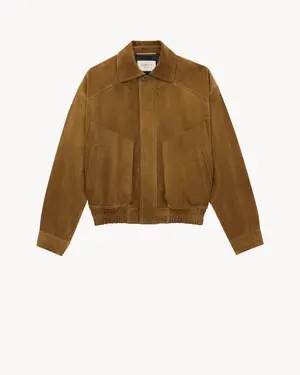 Drop Shoulder Suede Jackets
