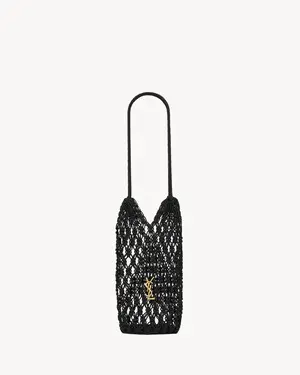 Saint Laurent Cassandre Large Crochet Tote