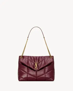 Saint Laurent Puffer Medium In Shiny Leather