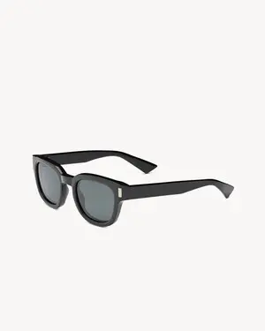 Saint Laurent Acetate Sunglasses - Black
