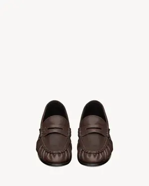 Saint Laurent Le Loafer Supple Matte Leather