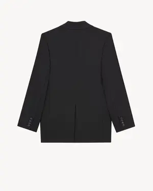 Saint Laurent Double-breasted Wool Jacket