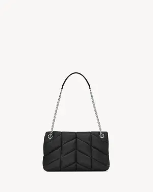 Saint Laurent Puffer Small Lambskin Bag