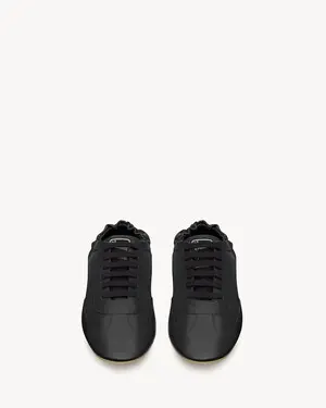 Saint Laurent Lewis Sneakers In Grained Leather