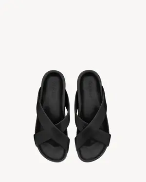 Saint Laurent Round Toe Sandals For Men