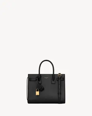Saint Laurent Sac De Jour Bag - Black