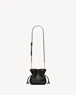 Saint Laurent Jamie Mini Shoulder Pouch In Lambskin