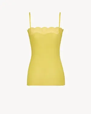 Saint Laurent Square Neck Camis Tanks For Women