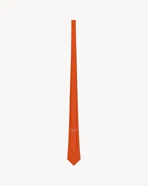 Saint Laurent Silk Habutai Tie