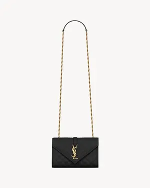 Saint Laurent Envelope Small Bag - Black