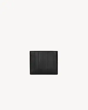 Saint Laurent Tiny Cassandre East/west Wallet In Eel