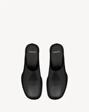Stacked Heel Slides Slipper For Men