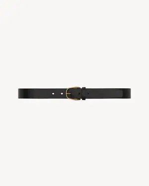 Saint Laurent Minimal Belt - Black