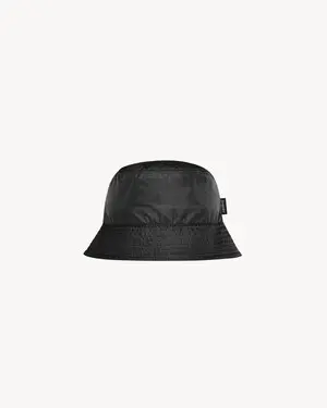 Saint Laurent Bucket Hat In Nylon - Black