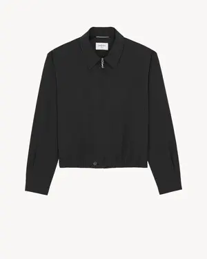 Saint Laurent Cotton Poplin Jacket