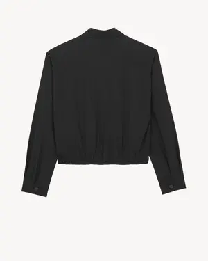 Saint Laurent Cotton Poplin Jacket