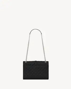 Saint Laurent Envelope Medium Bag - Black
