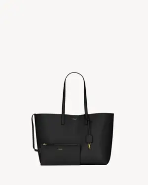 Saint Laurent East West Shopping Tote Bag - Black