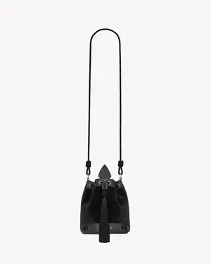 Saint Laurent Anja Suede Bucket Bag
