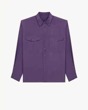 Saint Laurent Shirt In Silk