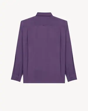 Saint Laurent Shirt In Silk