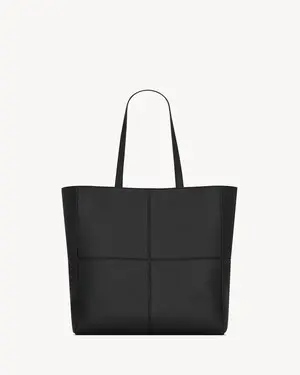 Saint Laurent 4 Carré Tote In Leather