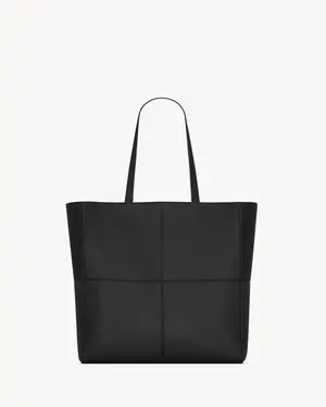 Saint Laurent 4 Carré Tote In Leather