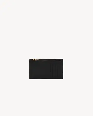 Saint Laurent Cassandre Matelassé Fragments Flap Card Case