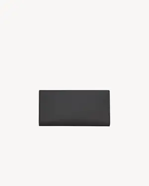 Saint Laurent Paris Zip Wallet In Smooth Leather
