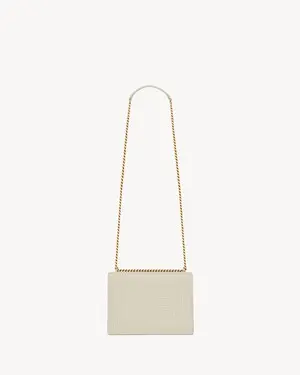 Saint Laurent Sunset Medium Bag In Crocodile-embossed Leather