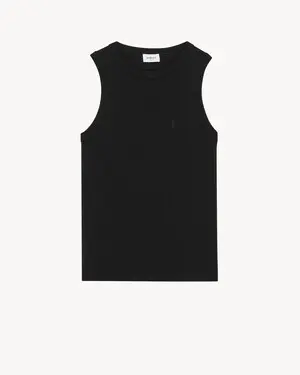 Saint Laurent Crewneck Camis Tanks For Women