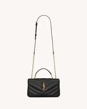 Saint Laurent Loulou Top-handle Bag - Black