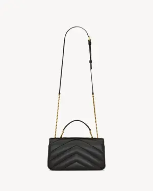 Saint Laurent Loulou Top-handle Bag - Black