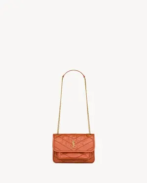 Saint Laurent Niki Mini Vintage Leather Bag