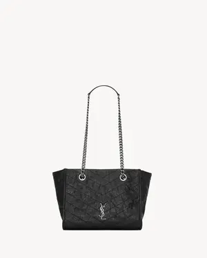Saint Laurent Niki Small Shopping Bag - Black