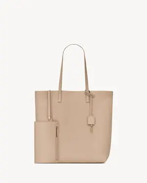Saint Laurent East/west Tote Bag - Dark Beige