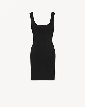 Saint Laurent Knit Tank Mini Dress