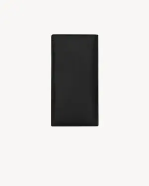 Saint Laurent Tiny Cassandre Continental Wallet In Matte Leather