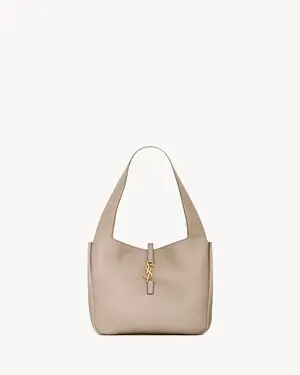 Saint Laurent Le 5 À 7 Small Bea Grained Leather Bag