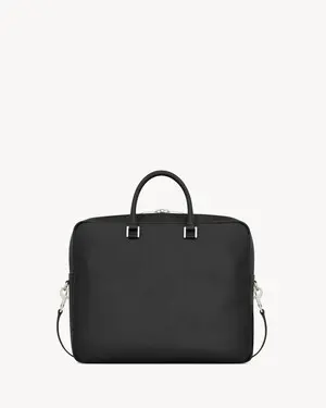 Saint Laurent Sac De Jour Large Briefcase In Grained Leather