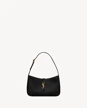 Saint Laurent Le 5 À 7 Hobo Bag In Smooth Leather - Black