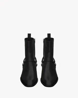 Saint Laurent Wyatt Harness Boots