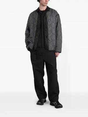 PEACEMAKER OAMC Belted Straight-leg Trousers - Black
