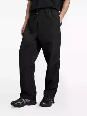 PEACEMAKER OAMC Belted Straight-leg Trousers - Black