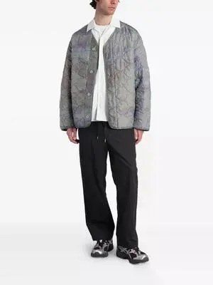 PEACEMAKER OAMC Quilted V-neck Button-down Jacket