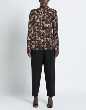Malìparmi Printed Viscose And Elastane Shirt