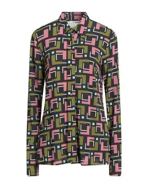 Malìparmi Printed Viscose And Elastane Shirt