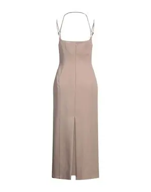 Attico Maxi Dress Virgin Wool