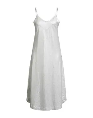 Majestic Filatures Light Linen Blend Midi Slip Dress