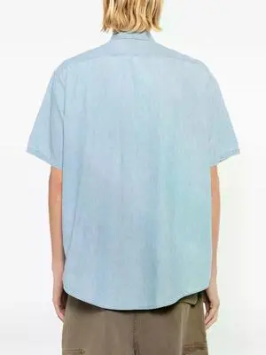 ORSLOW Short-sleeve Chambray Shirt